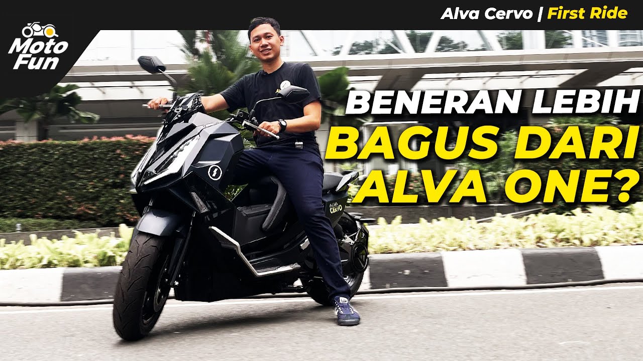 Alva Cervo, Motor Listrik Sporty yang Bisa Diajak Ngebut! | MotoFun ...