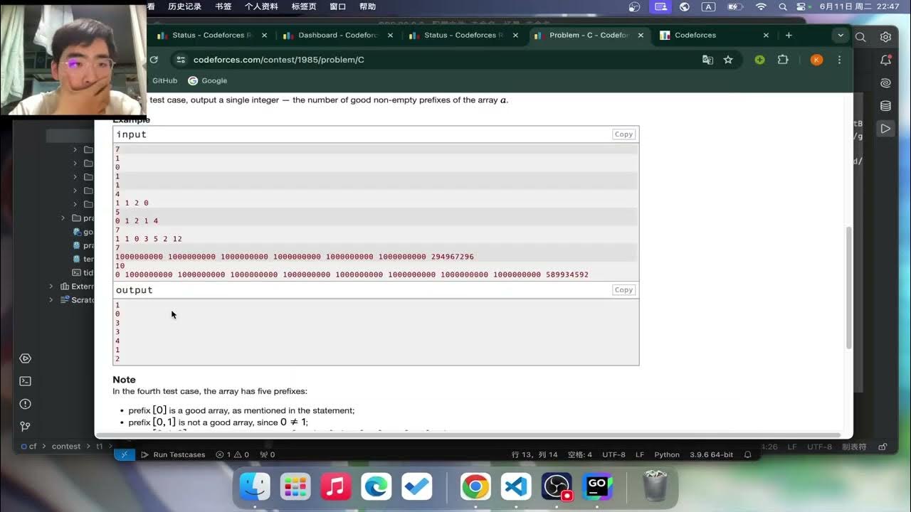 Codeforces Round 952 Div4 Youtube