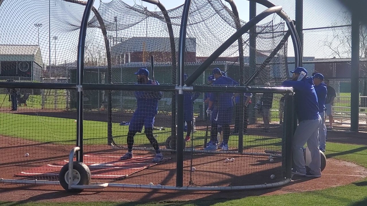 Jason Heyward batting practice 2-15-2020 - YouTube