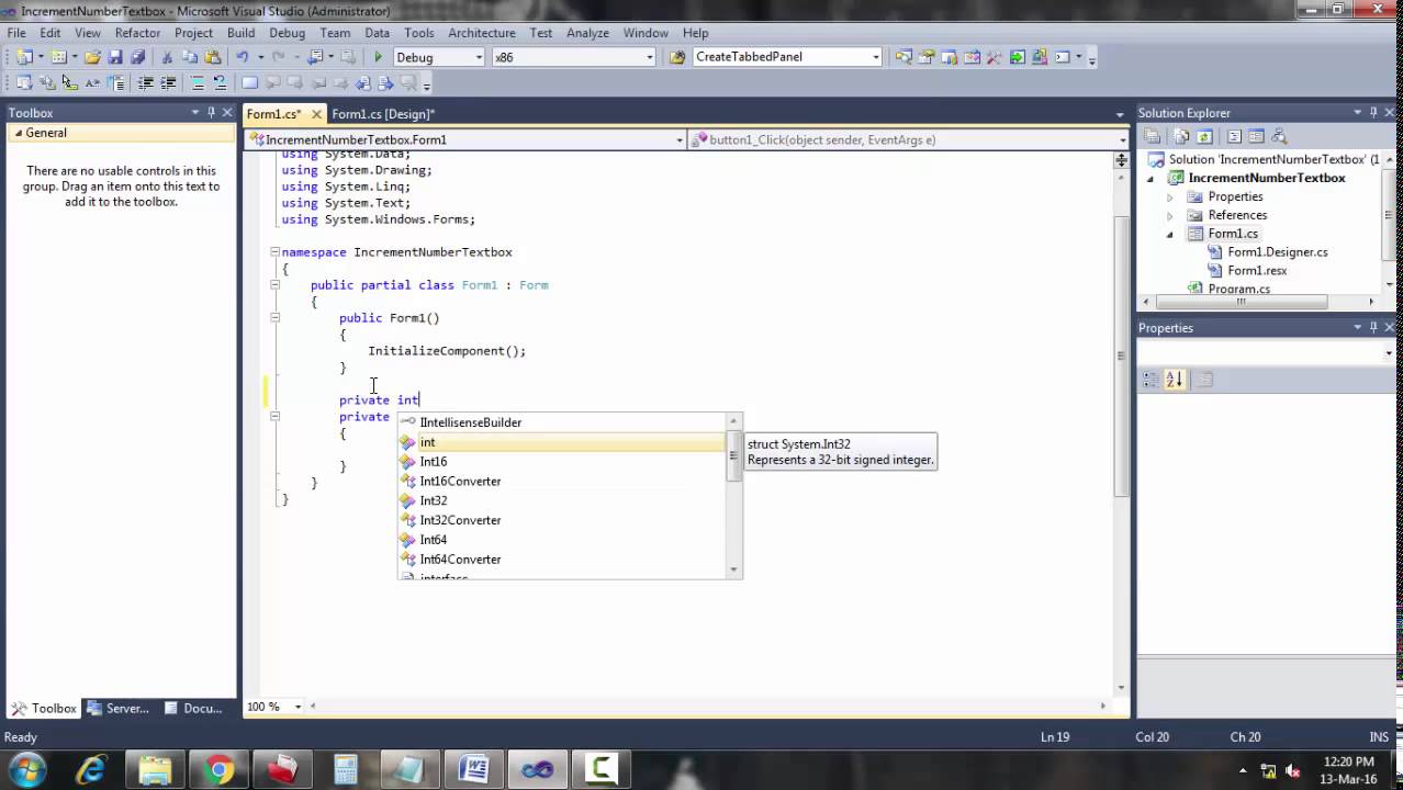 Increment Number Per Button Click - YouTube