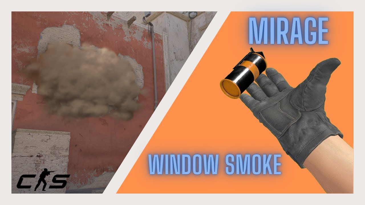 *EASIEST* MIRAGE WINDOW SMOKE [CS2] - YouTube