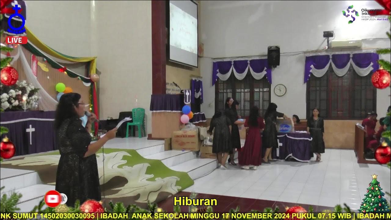 Ibadah Natal Anak Sekolah Minggu horong 2 & 3 15 Desember 2024 - Hkbp Maranatha Ressort ...