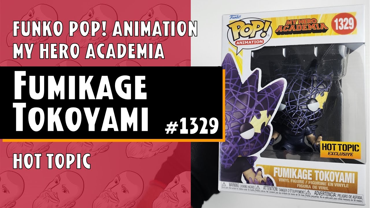 Funko Pop Fumikage Tokoyami - 1329 - My Hero Academia - Hot Topic ...