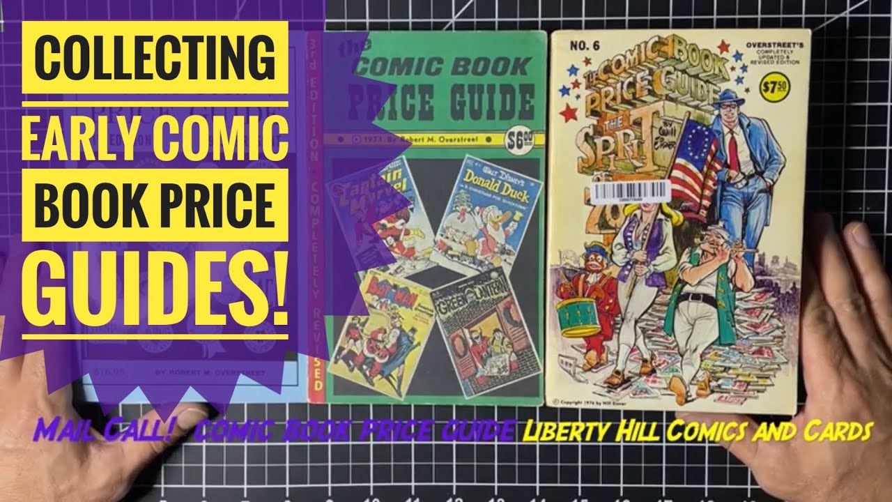 Collecting Overstreet COMIC BOOK Price Guides⏤A Pros' Invaluable TOOL ...