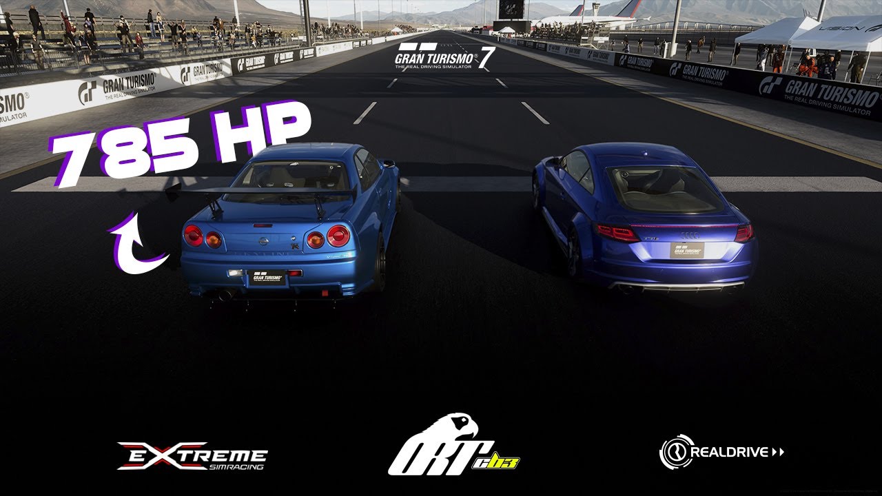 Gran Turismo 7 | Drag Race GT-R R34 4K - YouTube
