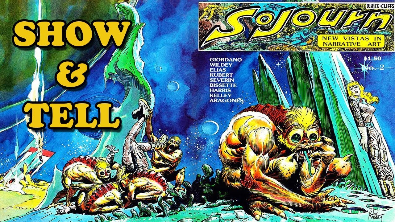 Show and Tell Joe Kubert's Sojourn (with super amazing, early, Steve ...
