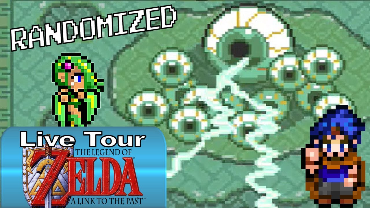 Summoner Rydia Returns! Zelda A Link to the Past Rando - Live Tour 08 ...