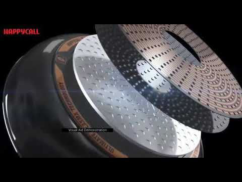 norland magic frying pan that fries without oil and made of titanium ...