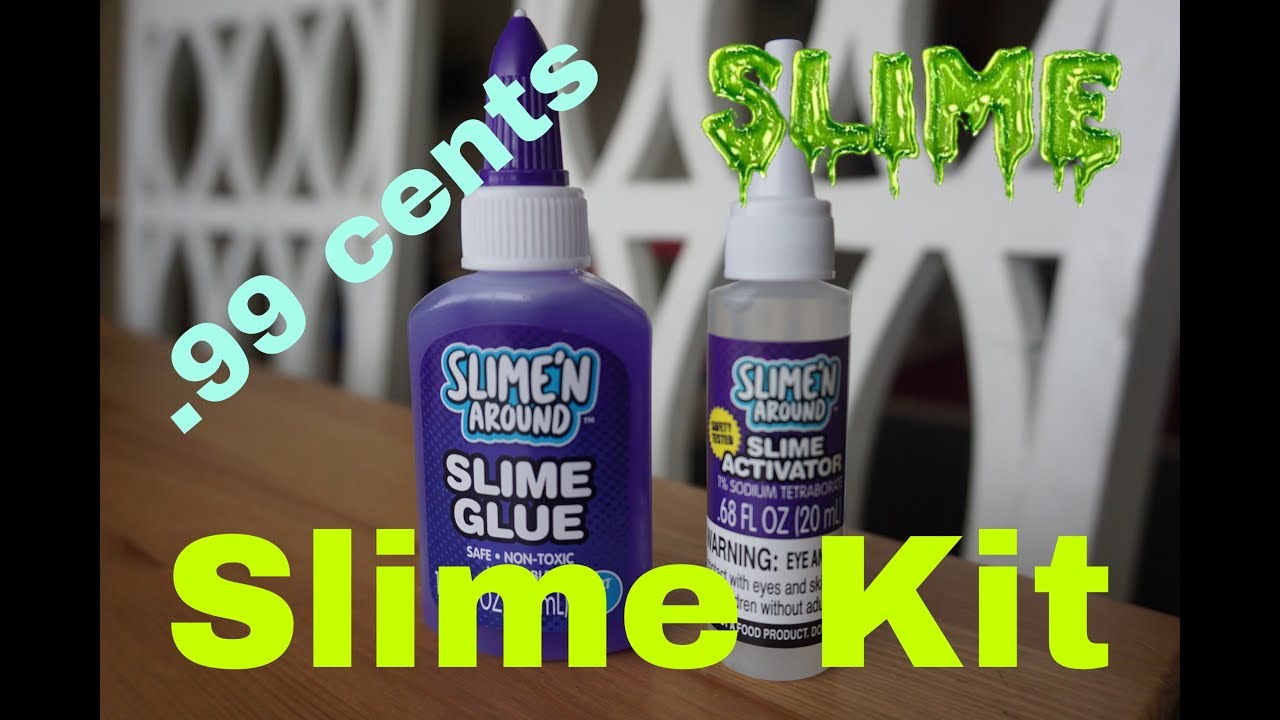 .99 Cent Store SLIME KIT - by ocmomlife - YouTube