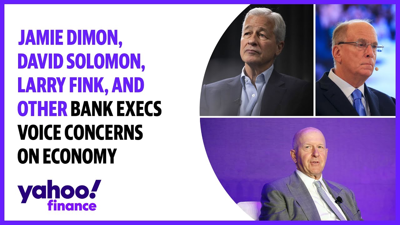 Jamie Dimon, David Solomon, Larry Fink, and other bank executives voice ...