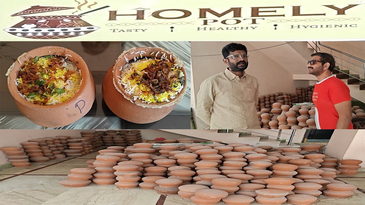 Homely Pot Biryani | Pot Biryani Making | Biryani cooked in Clay Pot ...