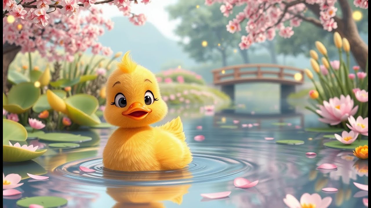 Baby Duck’s Quacky Adventure Rhyme Song | Nursery Rhyme & Lyrics for ...