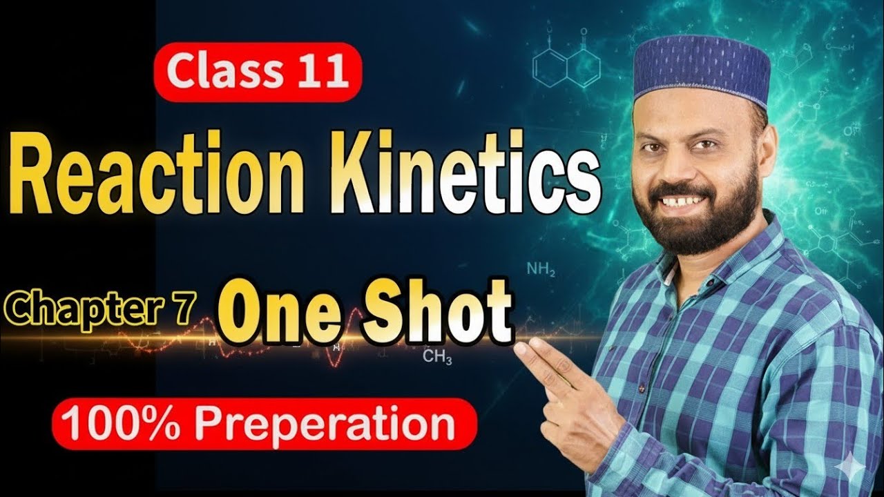 Reaction Kinetics Full Chapter | Class 11 Chemistry New Book | Rate of ...