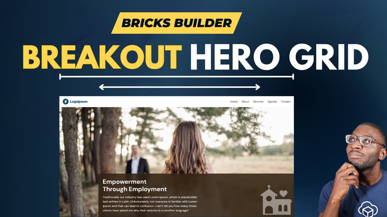 Bricks Builder: Breakout Grid Layout - YouTube