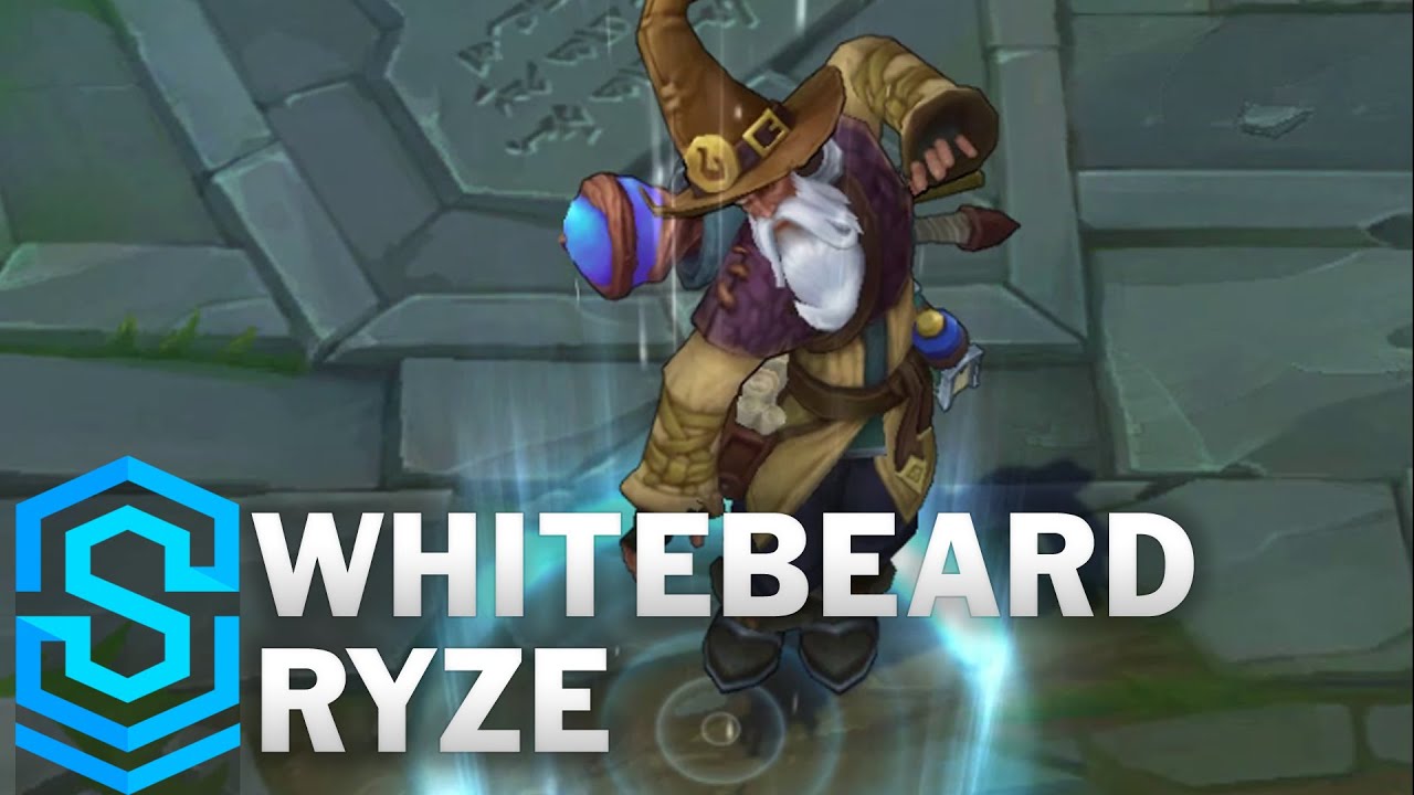 Whitebeard Ryze Skin Spotlight - Pre-Release - League of Legends - YouTube