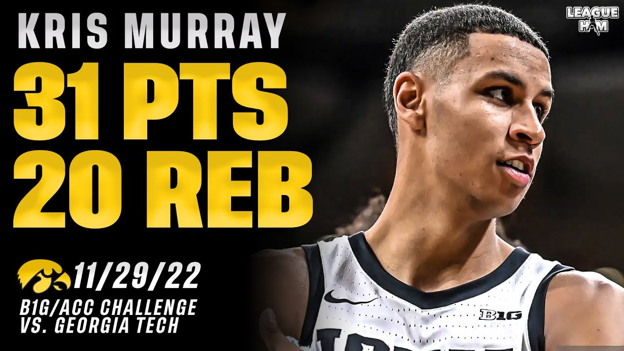 Kris Murray Explodes for MyCareer Type Numbers in B1G/ACC Challenge ...