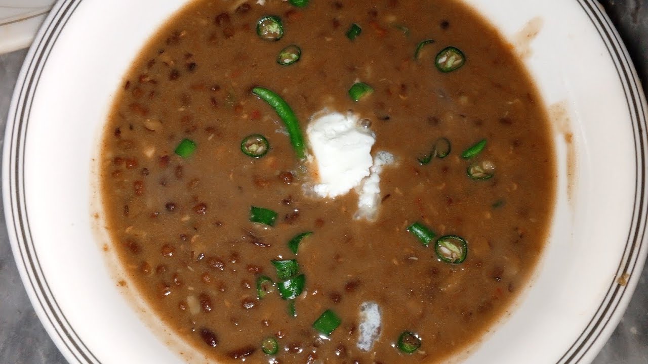 sabut mash recipe 😋 - YouTube