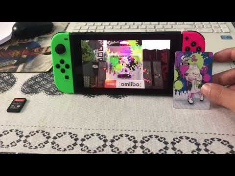 Amiibo Card Pearl - Splatoon 2 - YouTube