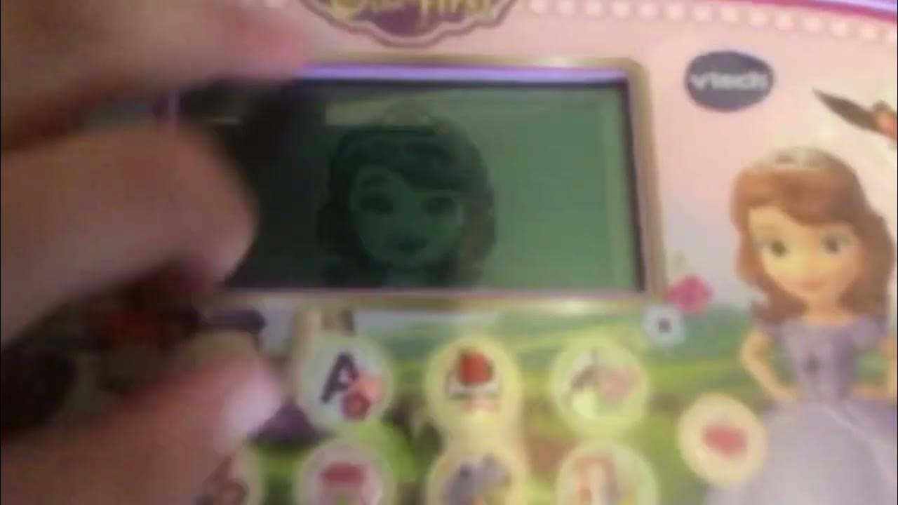 vtech startup and shutdown sofia the first royal learning tablet - YouTube