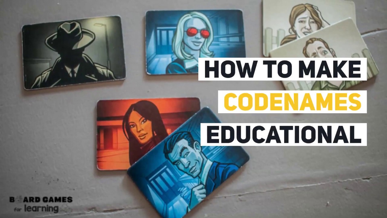 Codenames Game How To Play Make It Educational YouTube Codenames Game How To Play Make It Educational YouTube