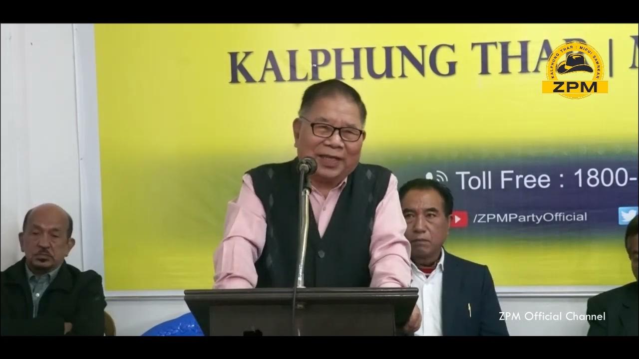 Rev. Darchungnunga | ZPM Chhung Inkhawm Hunserh | December 12, 2022 - YouTube