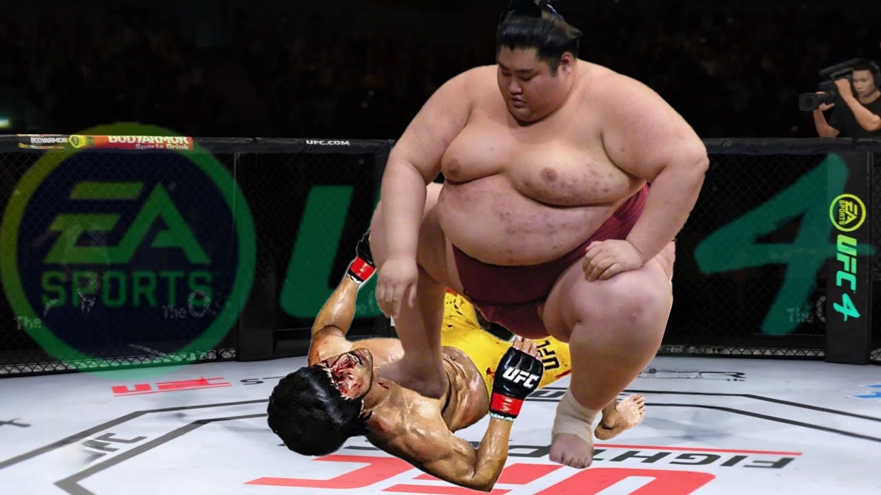 UFC4 Bruce Lee vs Sumo EA Sports UFC 4 - YouTube
