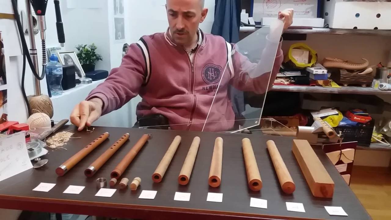 FRULA: 9 faza u izradi frule / 9 phases in frula making process - YouTube