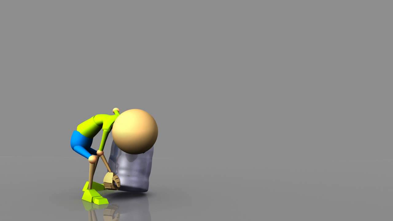 Weight Lift Animation - YouTube