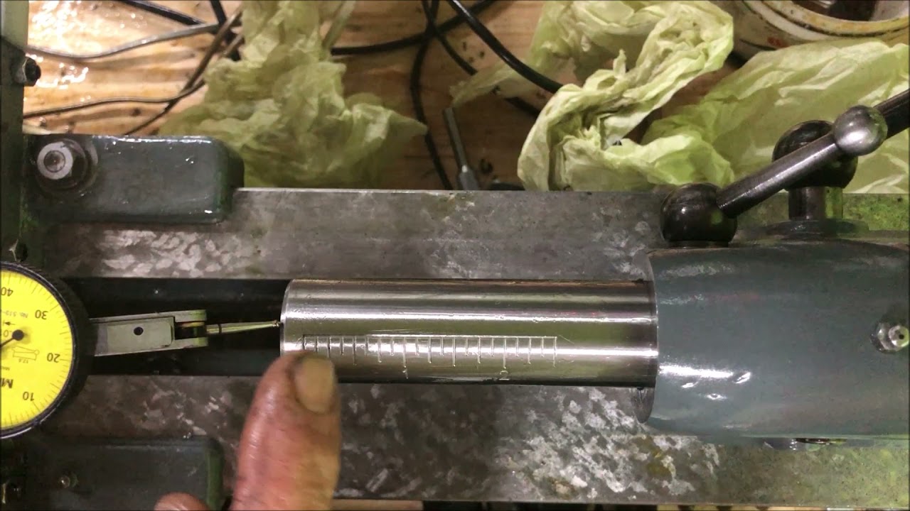 Myford Super 7 - Tailstock restoration - part 2 - testing after ...