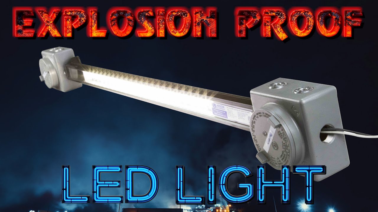 LED Daisy Chain Capable Light Fixture for Hazardous Location Lighting ...