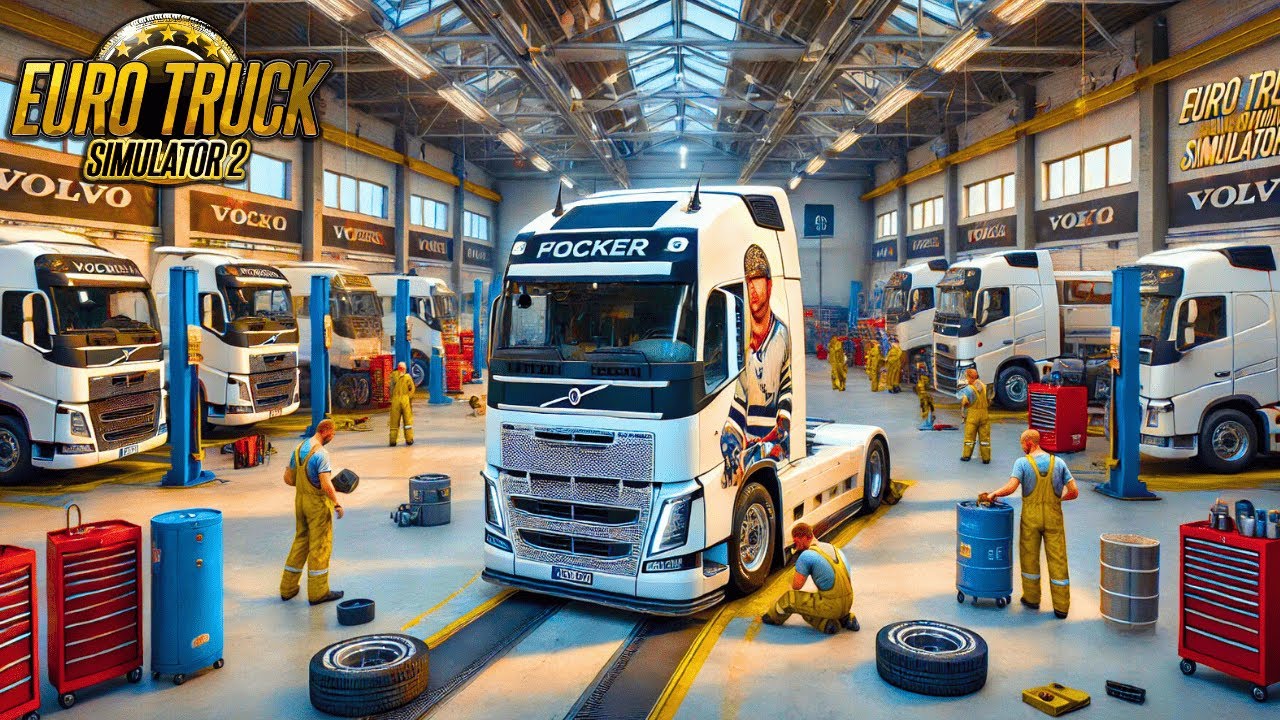 CRAZY CUSTOM VOLVO FH16 BUILD In EURO TRUCK SIMULATOR 2 | UNBELIEVABLE ...