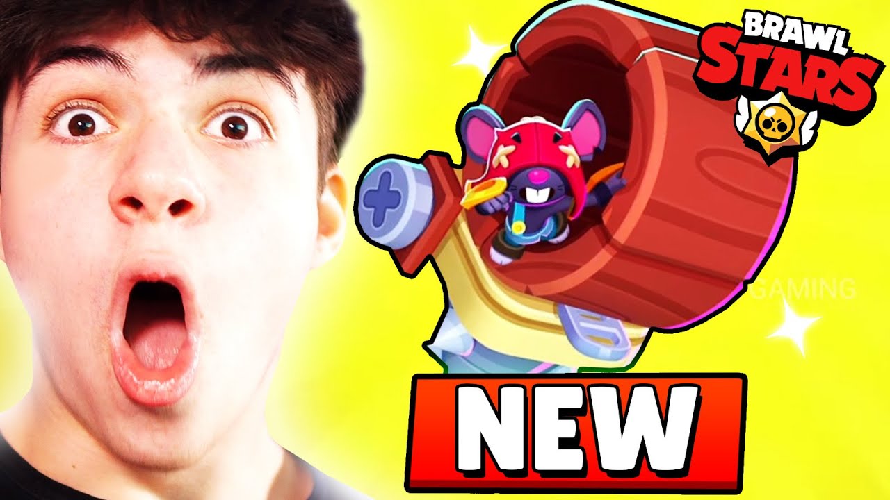NEW BRAWLER MOE IN BRAWL STARS! - YouTube