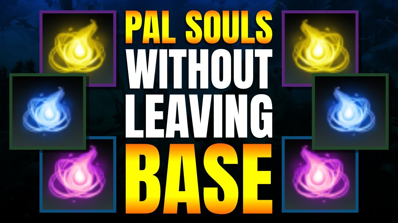 Palworld: How To Get Pal Souls Without Leaving Your Base - YouTube