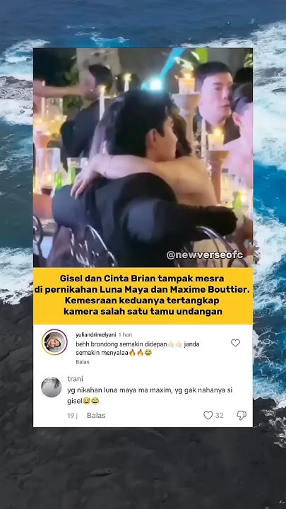 Go Public, Gisel Anastasia dan Cinta Brian Hadiri Pernikahan Luna Maya #gisel #viralvideo - YouTube