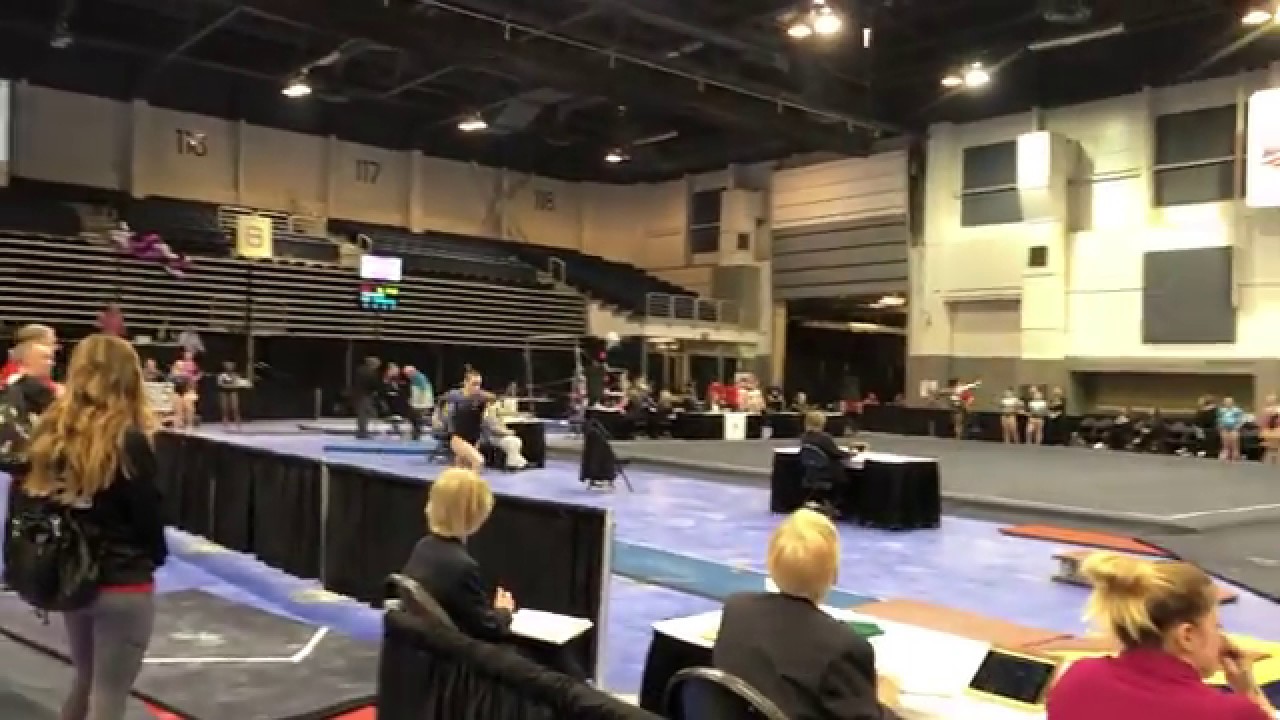 Megan Bingham - Vault - 2018 Region V Championships - 9.1 - YouTube