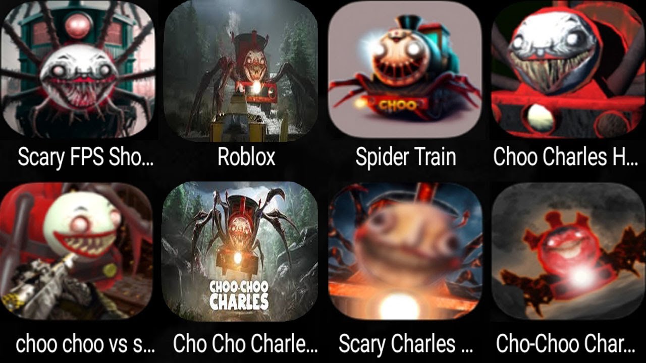 Choo Choo Charles Mobile,Choo Choo Charles 2,Cho Cho Charles Train ...