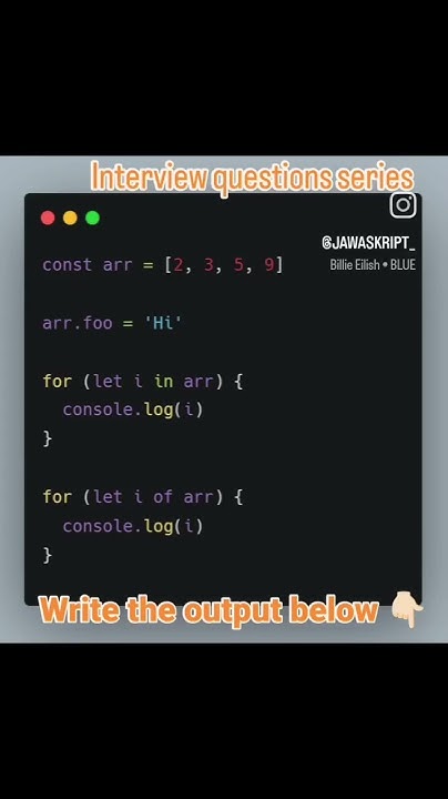 Real JS interview questions series #programming #javascripts - YouTube