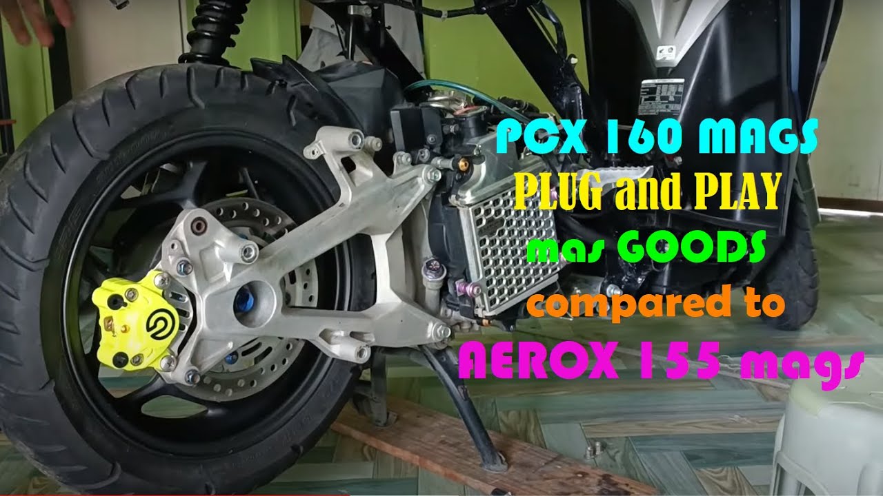 How to install PCX160 mags on Honda click v1 v2 v3 PLUG and PLAY part1 ...