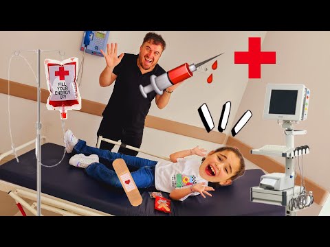 ELİF SİNEM HASTA OLDU ! İLAÇ İÇMEDİ BAKIN DOKTOR GELDİ NAPTI?ماما جابت بيبي - جنى مقداد | طيور الجنة