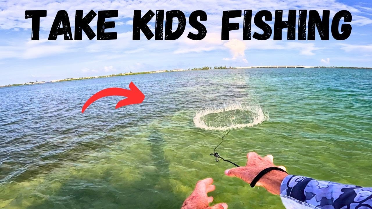 Easy Way To Catch Fish With Kids | Take a Kid fishing-one day they'll ...