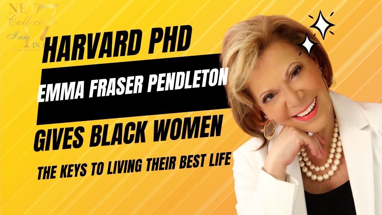 Black 80 year old Harvard PhD Dr Emma Fraser Pendleton tells Black ...