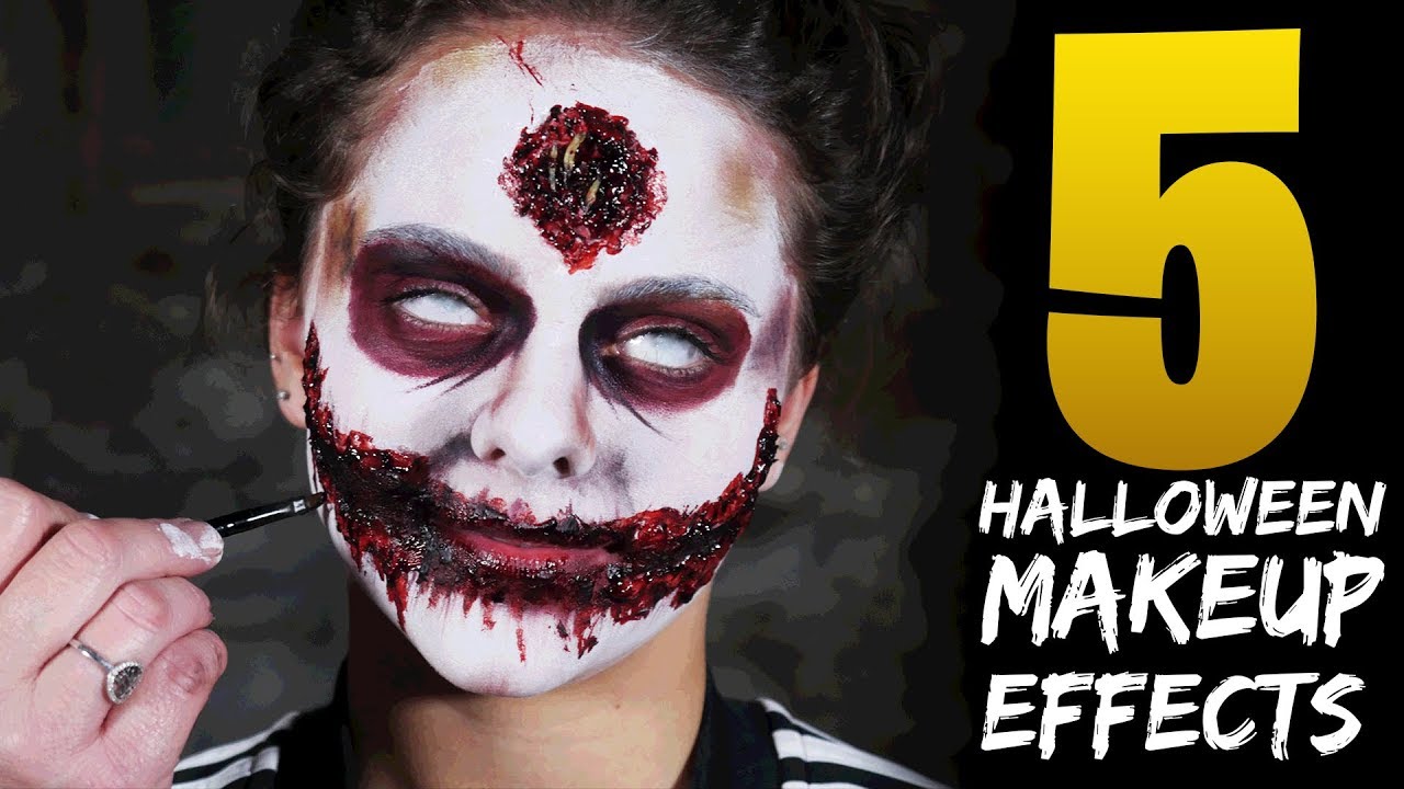 5 Halloween Makeup Hacks Youtube