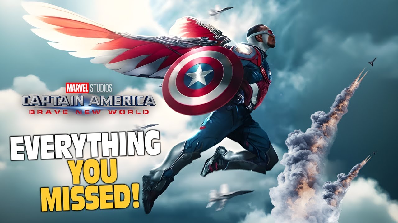 CAPTAIN AMERICA Brave New World Trailer BREAKDOWN! | Easter Eggs ...