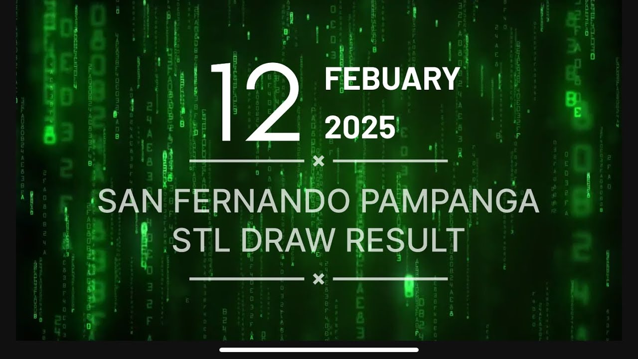 3rd Draw STL Pampanga February 12, 2025 (Wednesday) - YouTube