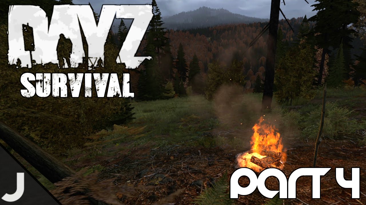 DayZ Hardcore Survival - Part 4 - How To Make A Fire! - YouTube