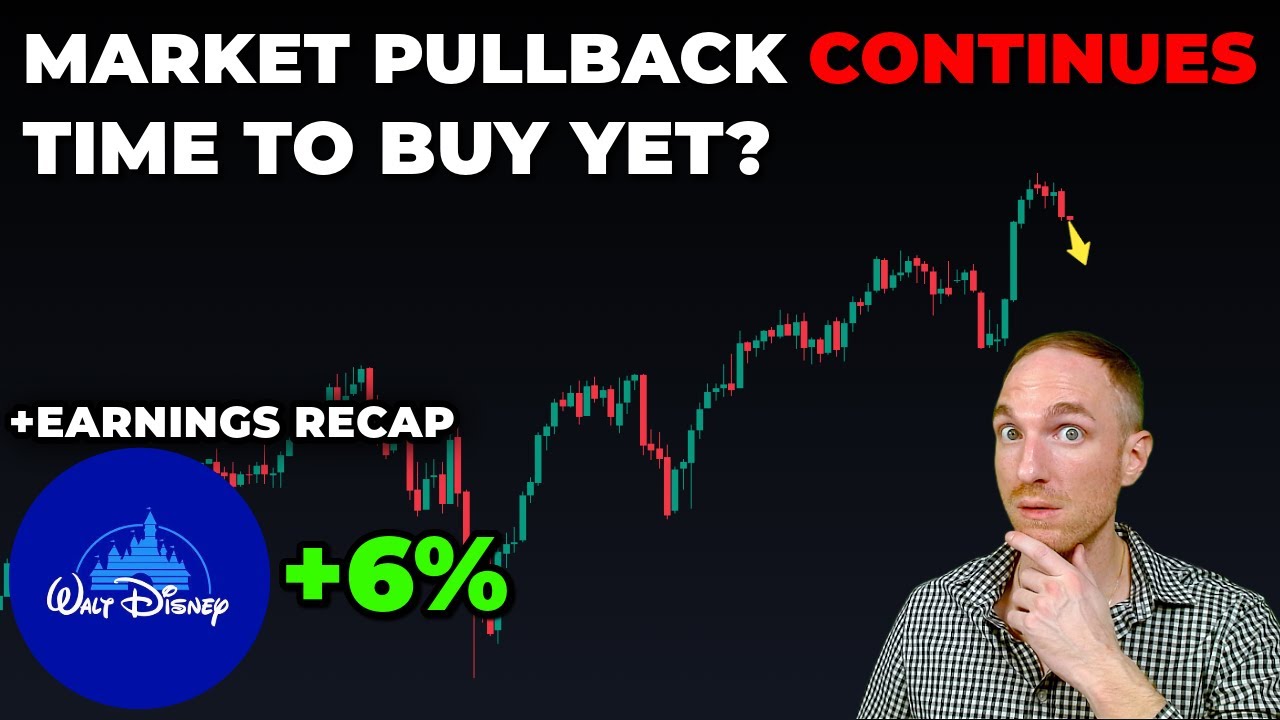 Market PULLBACK Intensifies.. Time To BUY Yet? & DIS earnings (Daily ...