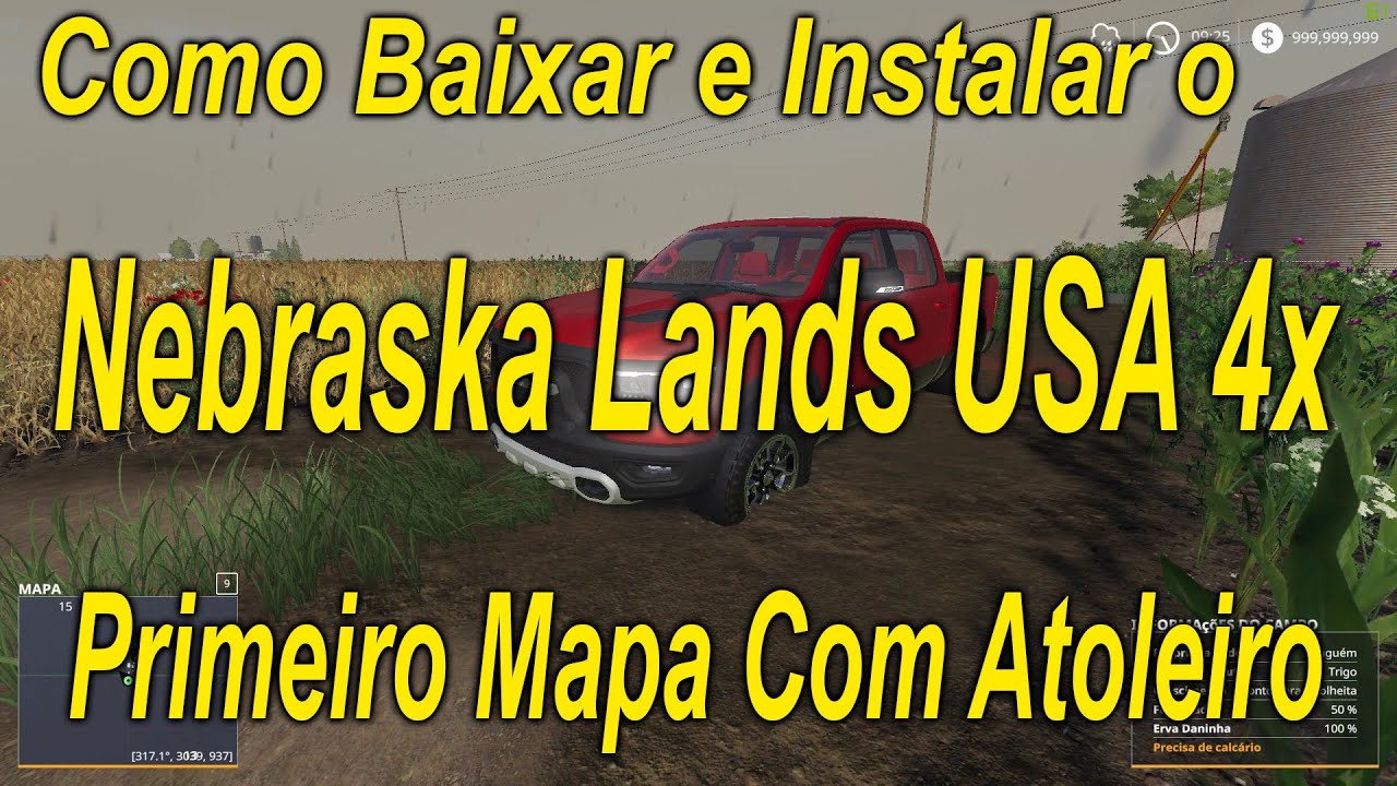 Farming Simulator 19 Como Baixa e Instalar o Primeiro Mapa Com Atoleiro ...