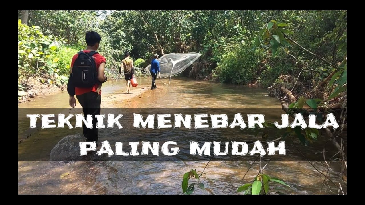 🔴 TUTORIAL Menebar Jala Yang Paling Mudah - YouTube