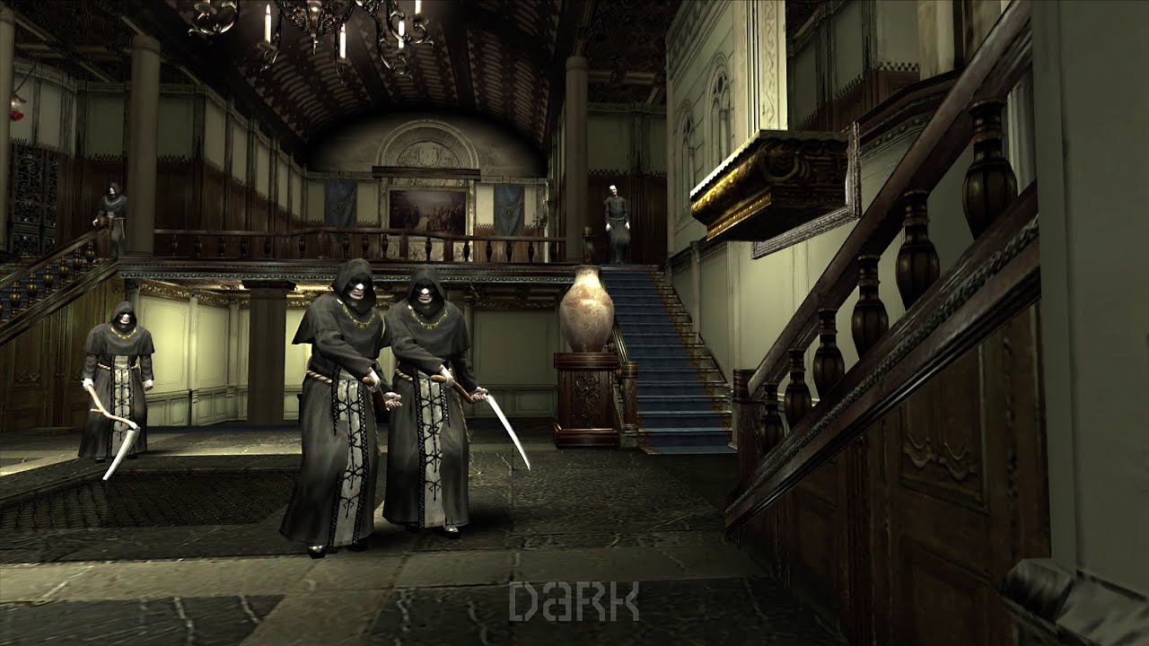 Castle Reception Second Area Ambience in RESIDENT EVIL 4 (2005) # ...