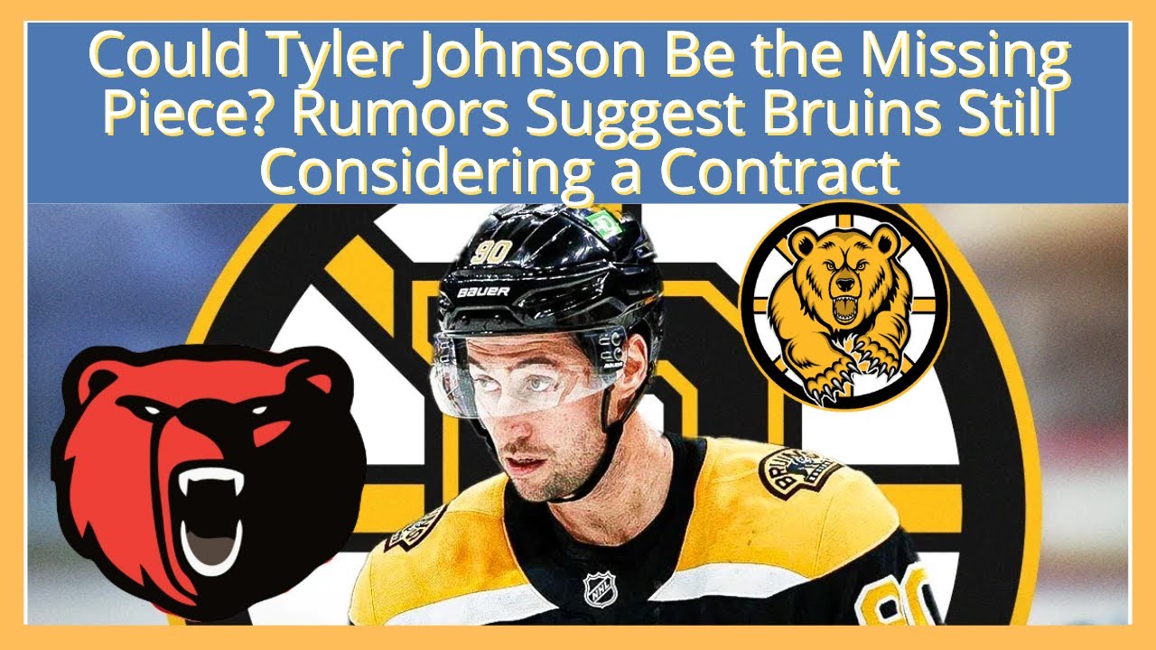 Could Tyler Johnson Be the Missing Piece? Rumors Suggest Bruins Still ...